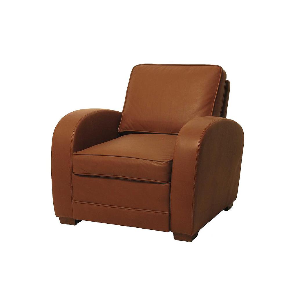Laurent Art Deco chair in leather | My Website
